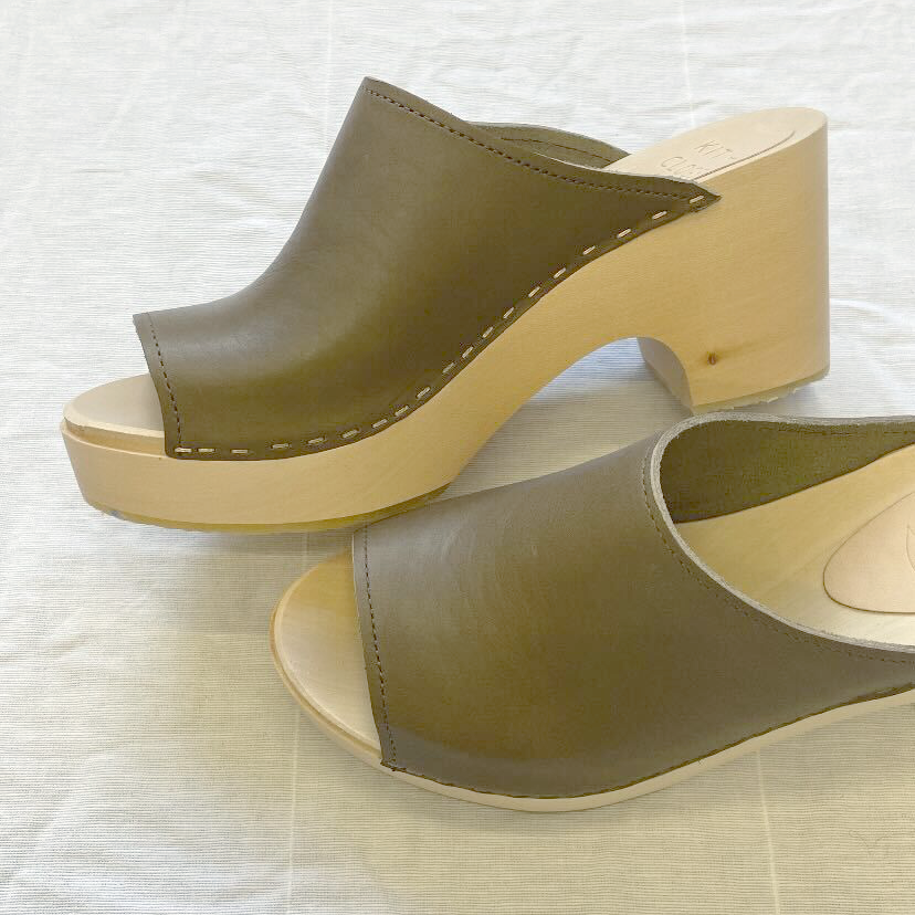 Moss Platform Sol Clog – KIT + CLOGS STUDIO