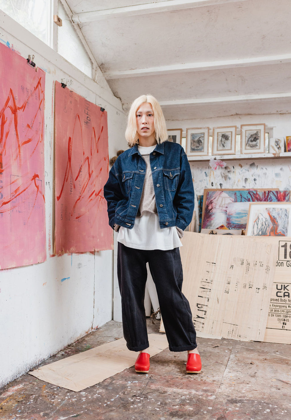 Poppy Mini Heel Klassisk Clog – KIT + CLOGS STUDIO