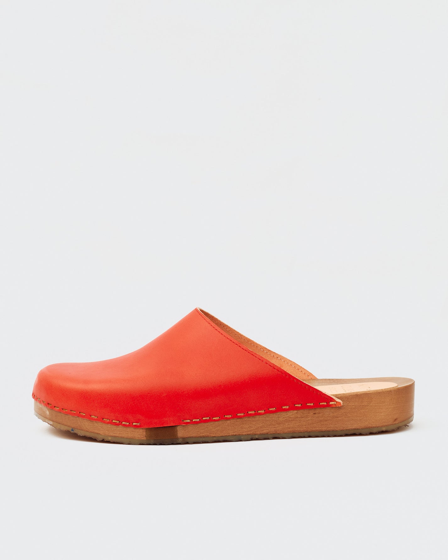 Poppy Red Flex Base Klassisk Clog – KIT + CLOGS STUDIO